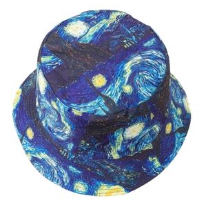 Accessories | Van Gogh Starry Night Bucket Hat | Poshmark
